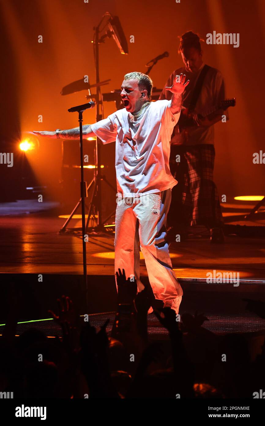 Padua, Italy. 24th Mar, 2023. SALMO announces the SOLD OUT - unmissable ...