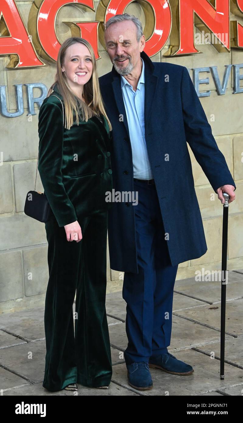 Emily Head and Anthony Head attend the UK Premiere of Dungeons ...