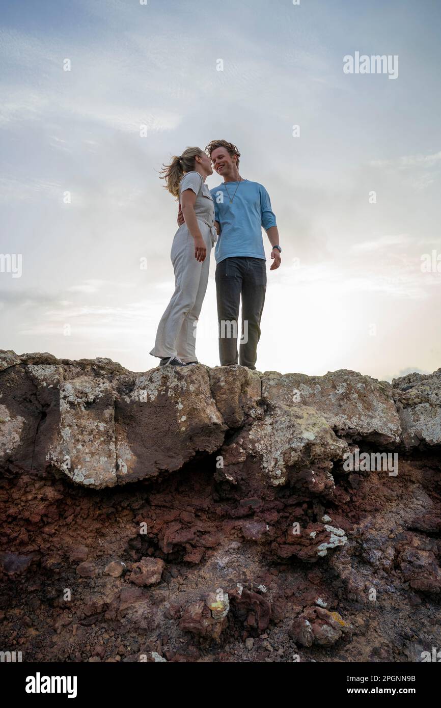 Man falling cliff edge hi-res stock photography and images - Alamy