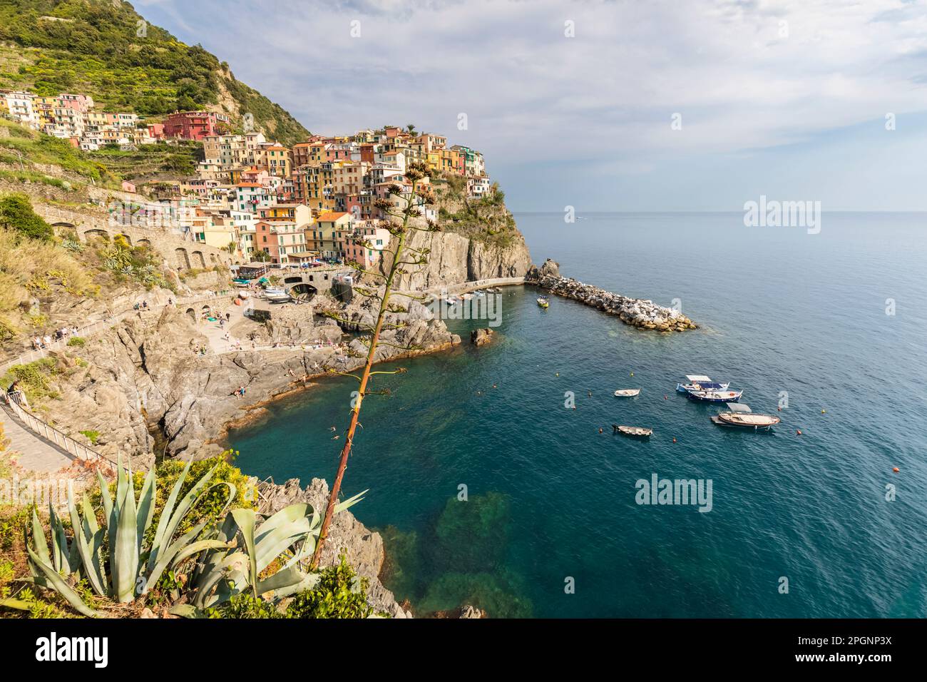 Manarola view hi-res stock photography and images - Alamy
