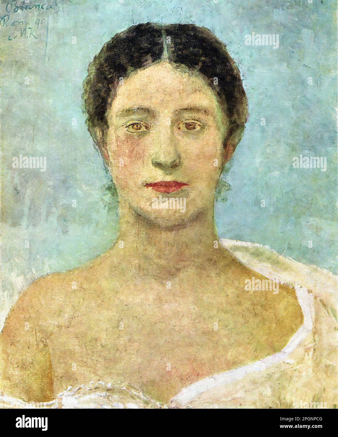 Klinger Max - Bianca - German School - 19th Century - Klinger Max ...