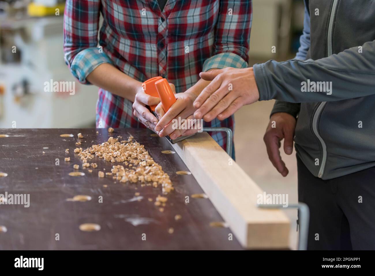 Coworker assisting hi-res stock photography and images - Alamy