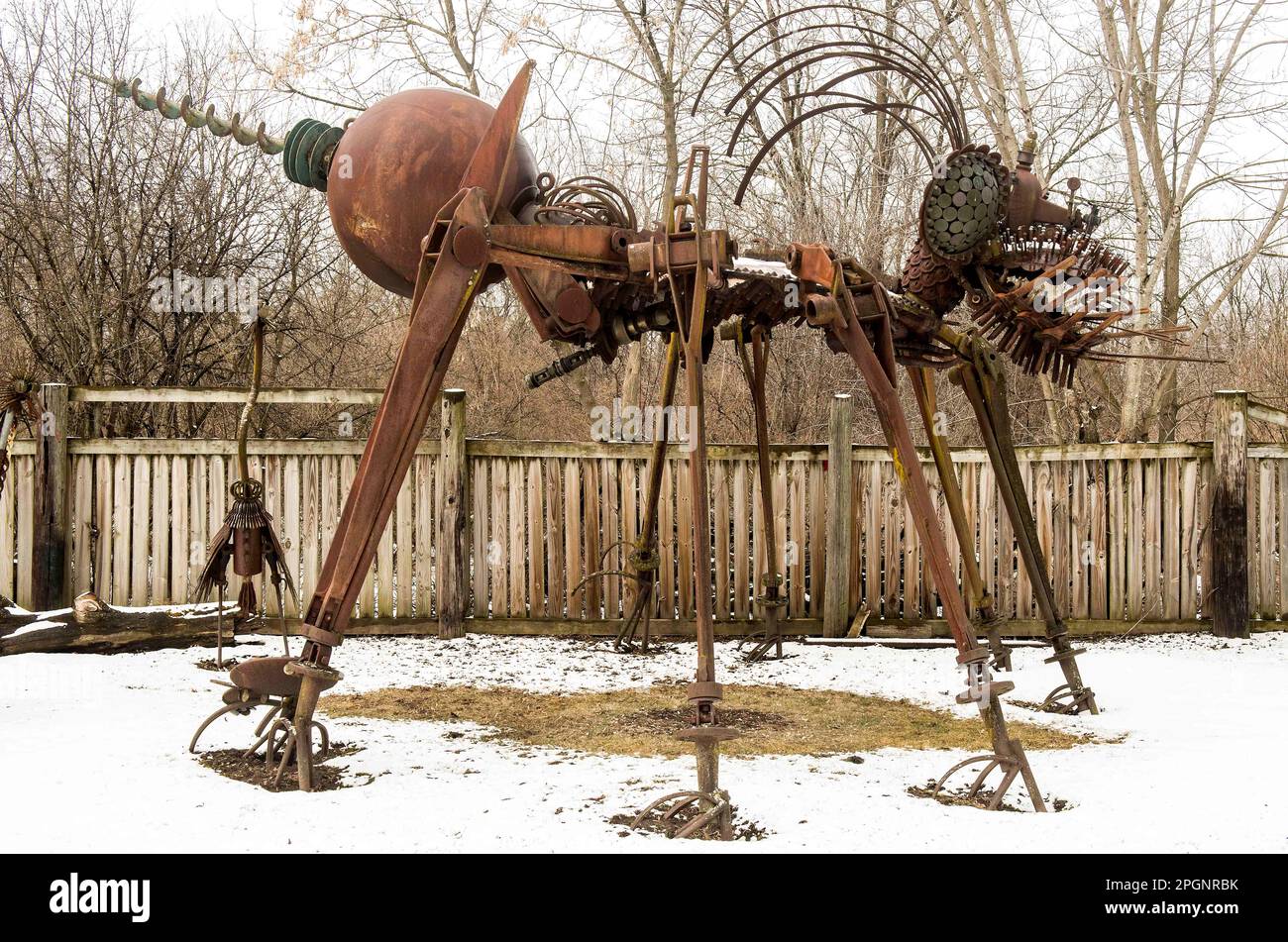 Sumpter, Wisconsin, USA. 23rd Mar, 2023. Constructed in the 1980's by ...
