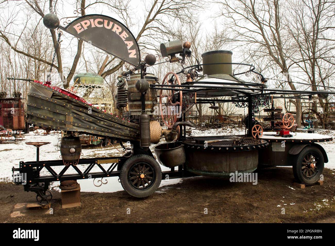 Sumpter, Wisconsin, USA. 23rd Mar, 2023. Constructed in the 1980's by ...
