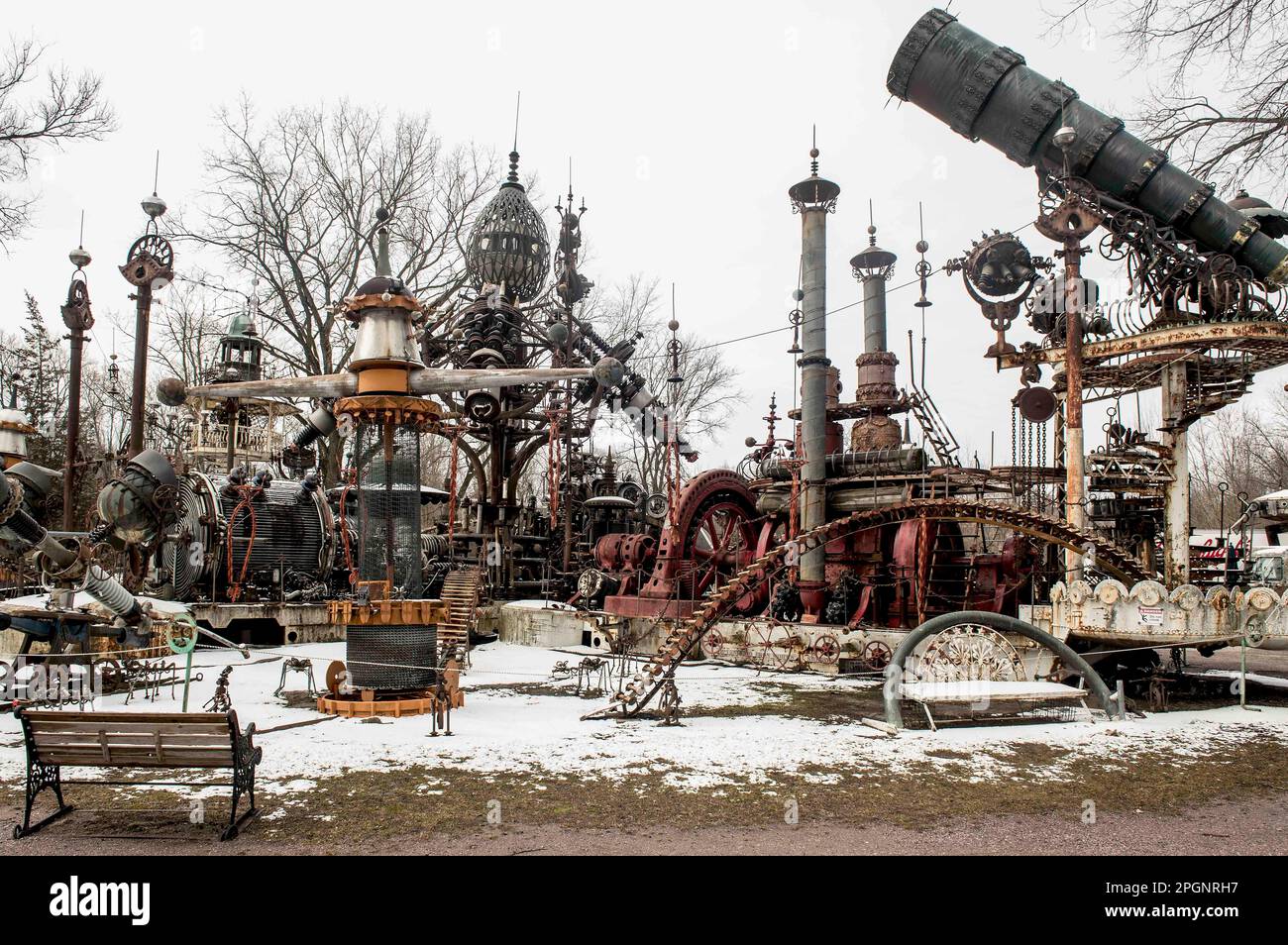 Sumpter, Wisconsin, USA. 23rd Mar, 2023. Constructed in the 1980's by ...