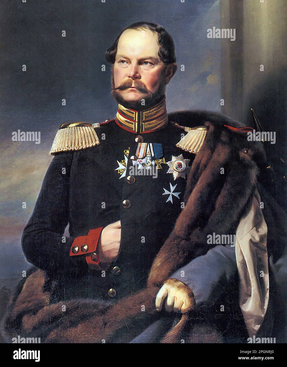 Kruger Franz - Carl von Prussia - German School - 19th Century - Kruger ...