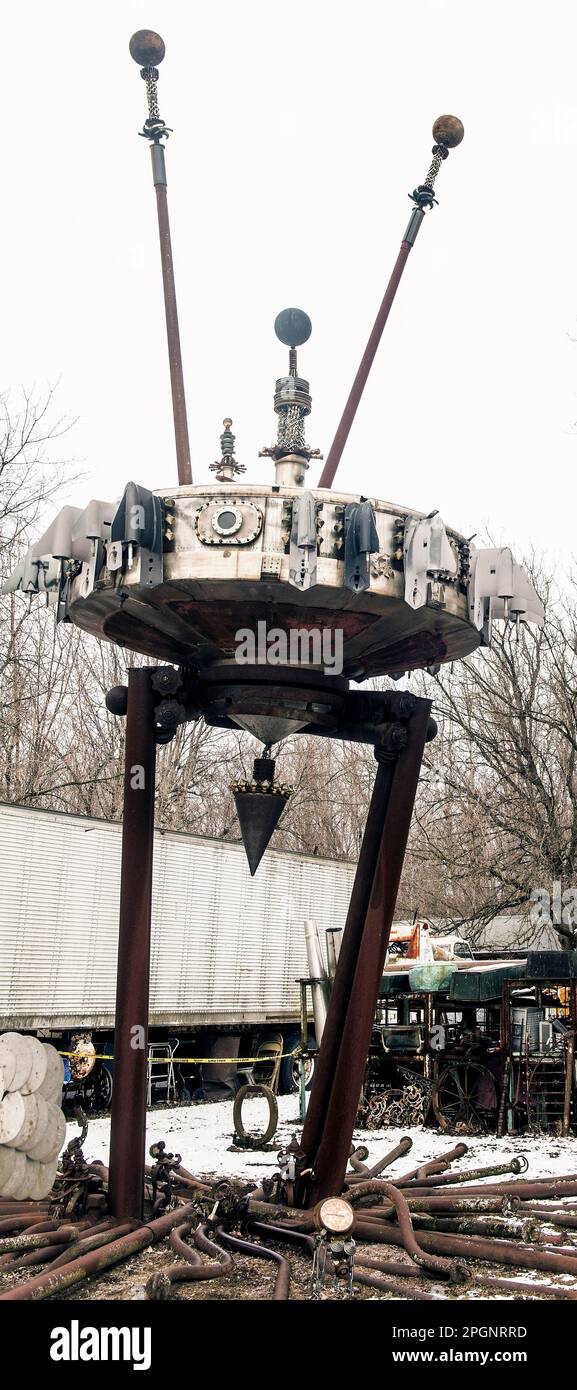 Sumpter, Wisconsin, USA. 23rd Mar, 2023. Constructed in the 1980's by ...