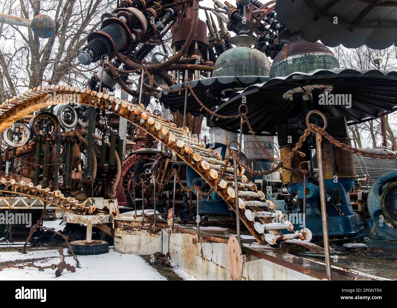 Sumpter, Wisconsin, USA. 23rd Mar, 2023. Constructed in the 1980's by ...