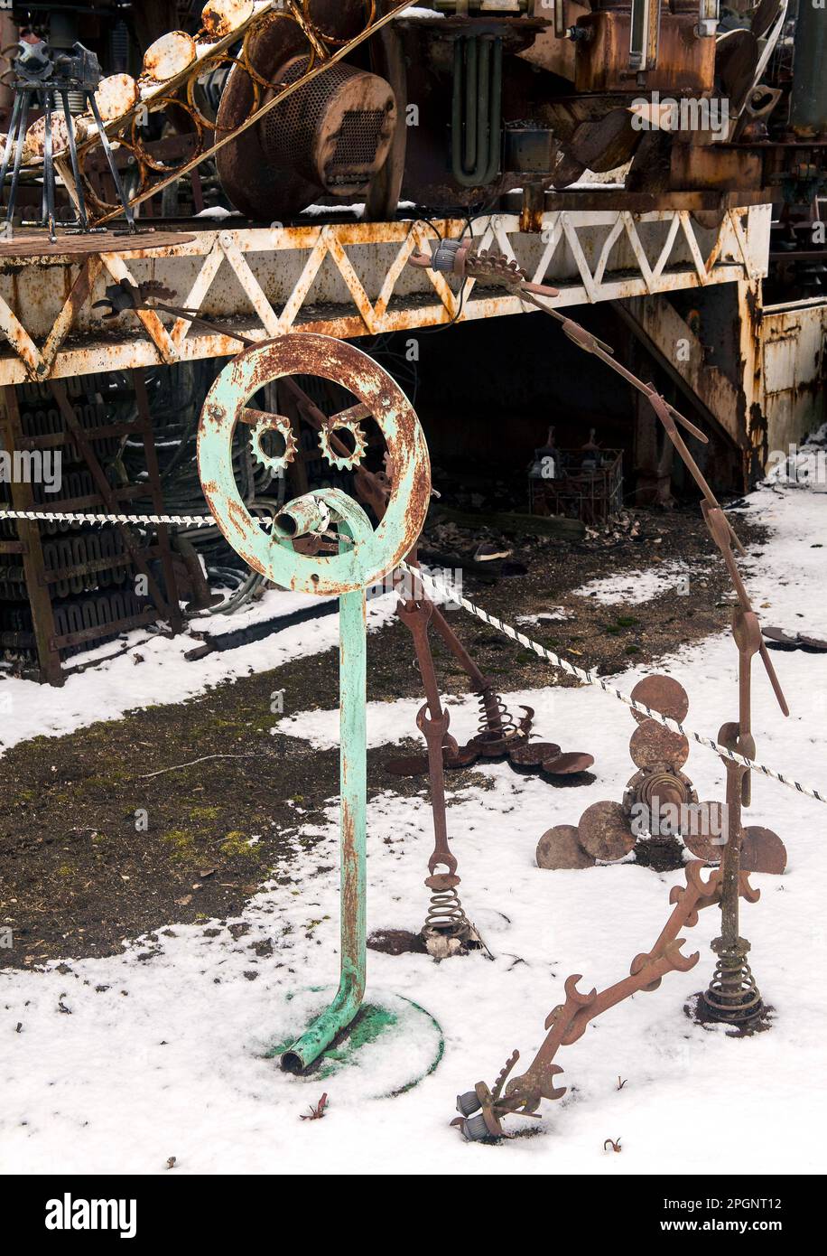 Sumpter, Wisconsin, USA. 23rd Mar, 2023. Constructed in the 1980's by ...