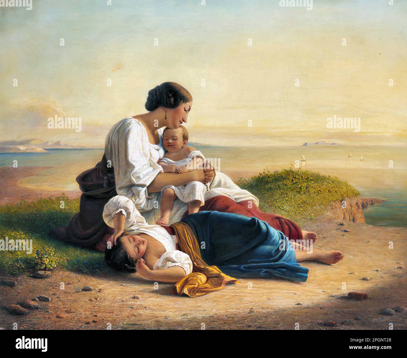 August riedel painting hi-res stock photography and images - Alamy