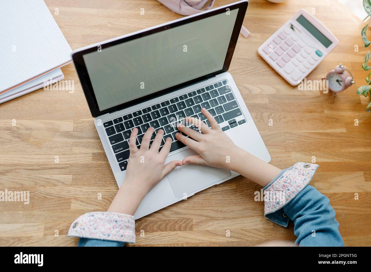Typing homework hi-res stock photography and images - Alamy