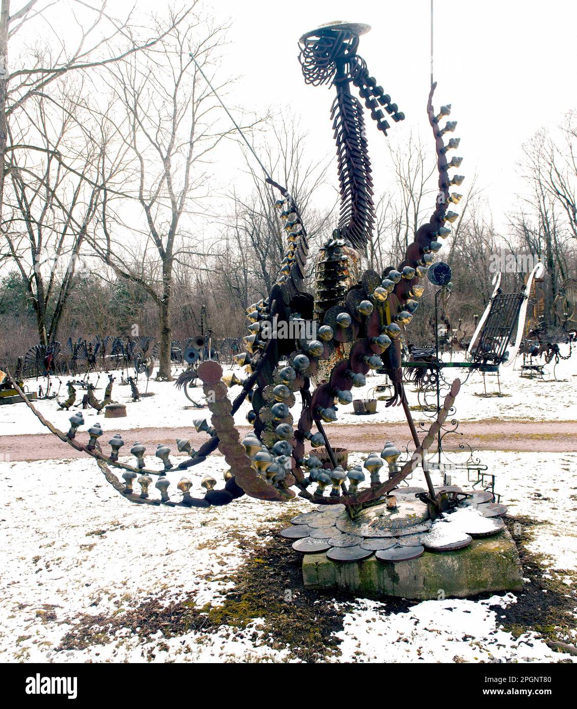 Sumpter, Wisconsin, USA. 23rd Mar, 2023. Constructed in the 1980's by ...