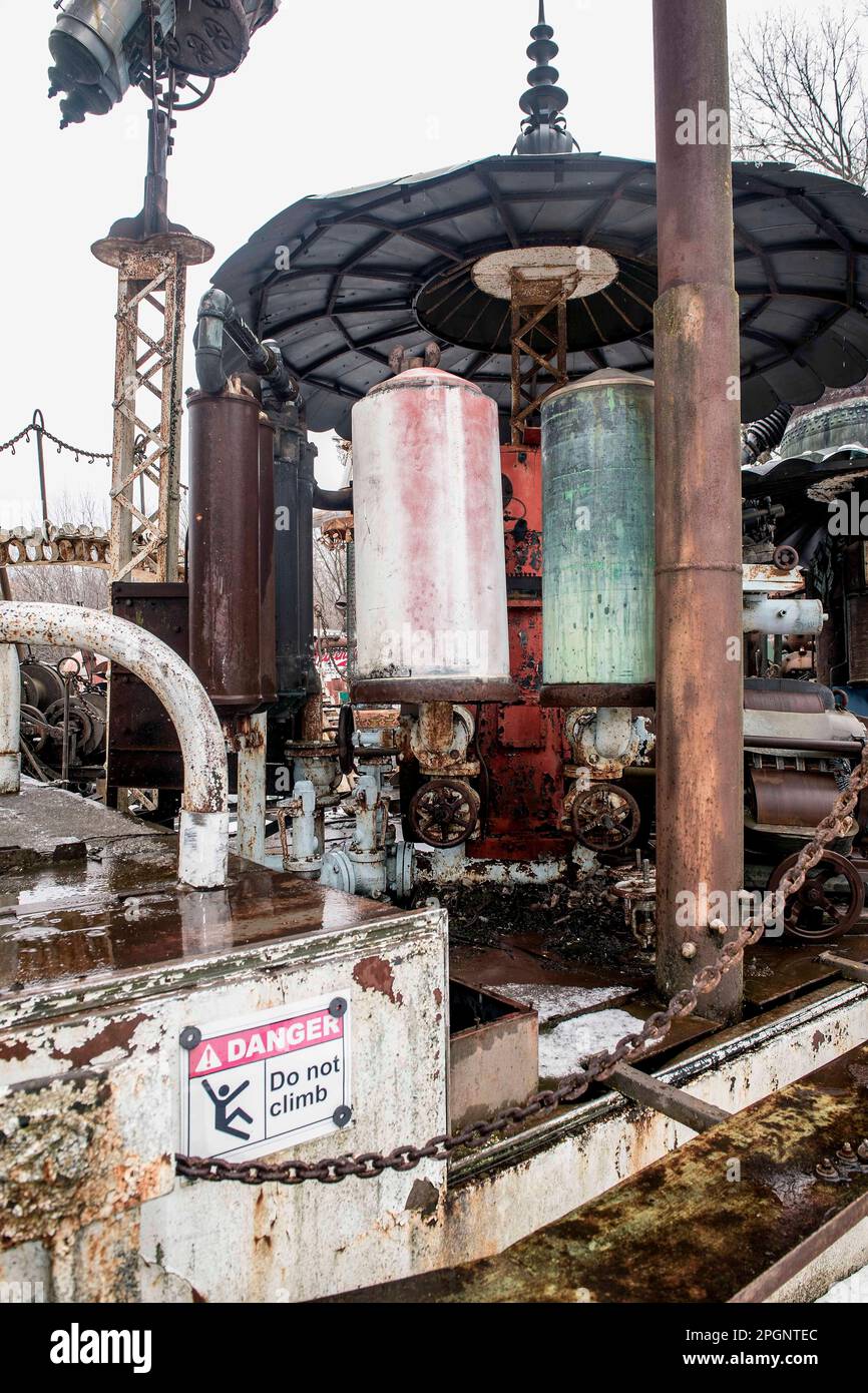Sumpter, Wisconsin, USA. 23rd Mar, 2023. Constructed in the 1980's by ...