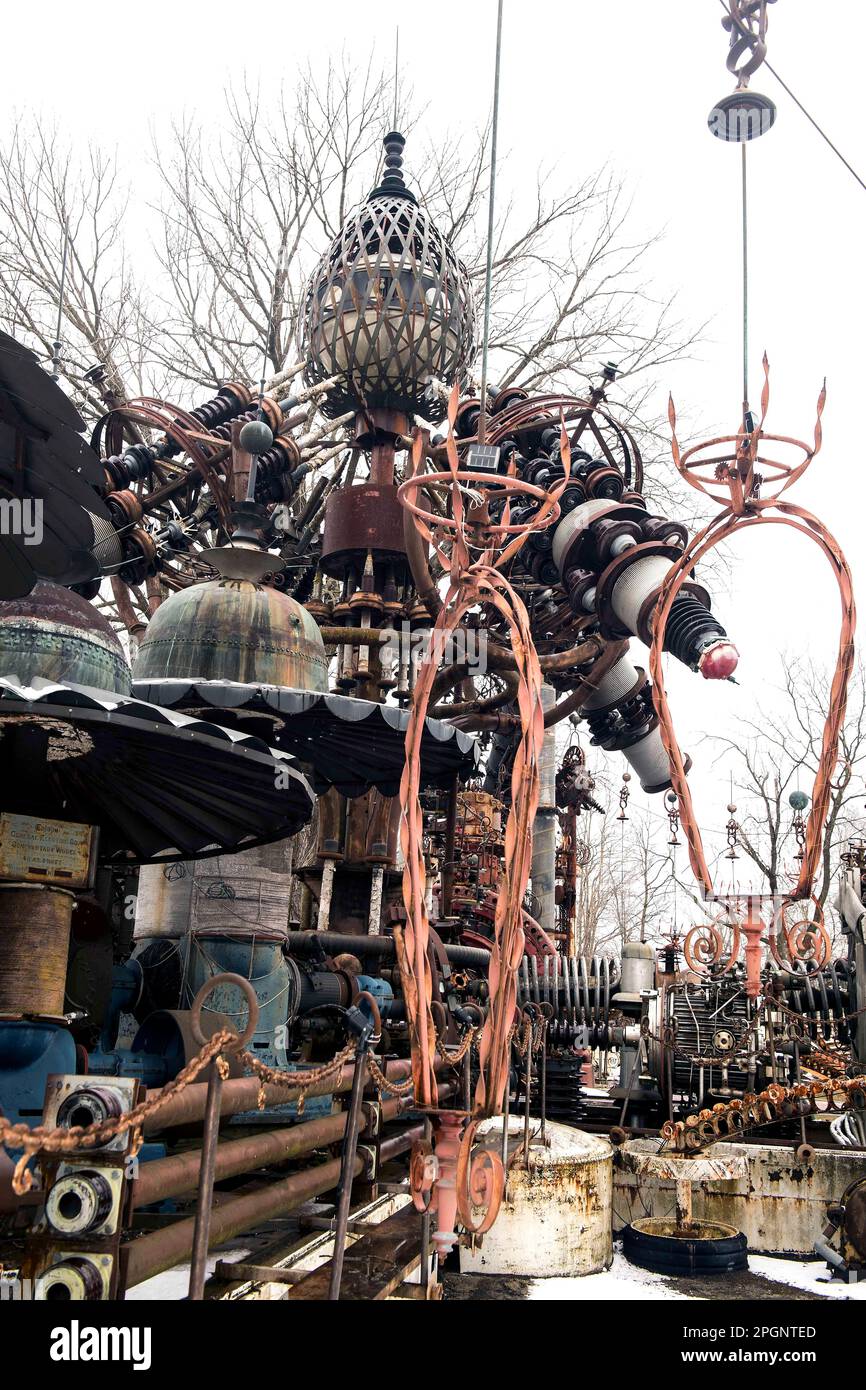 Sumpter, Wisconsin, USA. 23rd Mar, 2023. Constructed in the 1980's by ...