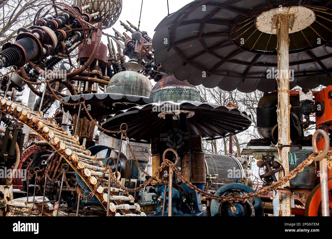 Sumpter, Wisconsin, USA. 23rd Mar, 2023. Constructed in the 1980's by ...