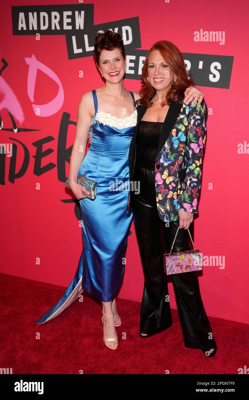 Grace McLean, left, and Carolee Carmello attend the "Bad Cinderella ...