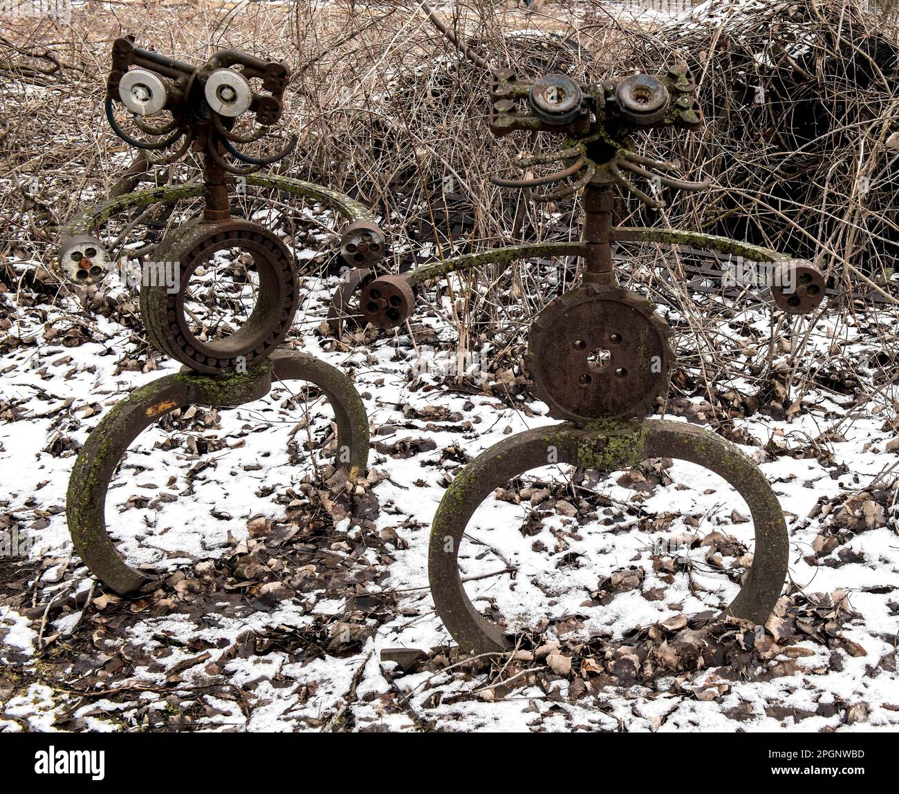 Sumpter, Wisconsin, USA. 23rd Mar, 2023. Constructed in the 1980's by ...
