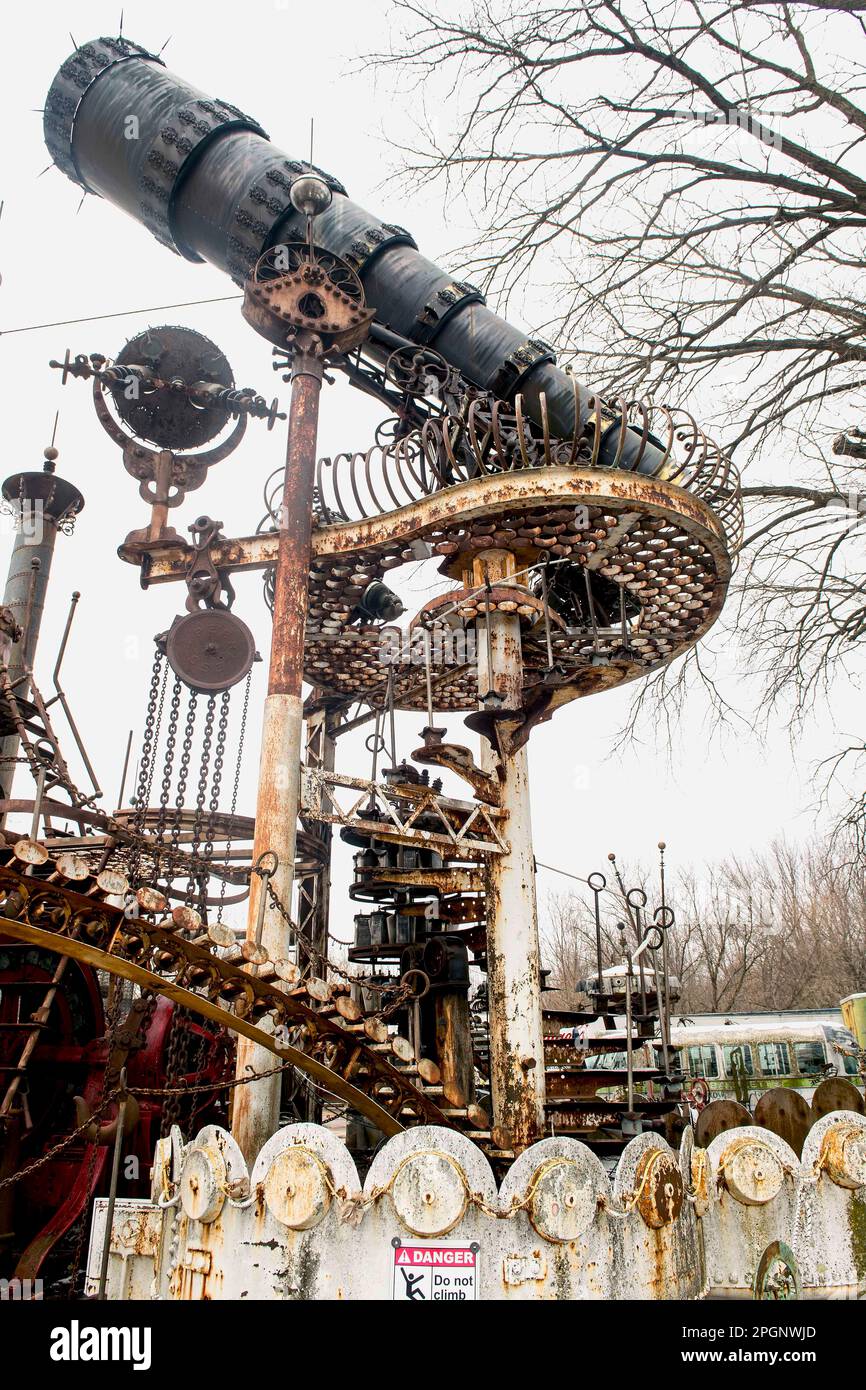 Sumpter, Wisconsin, USA. 23rd Mar, 2023. Constructed in the 1980's by ...