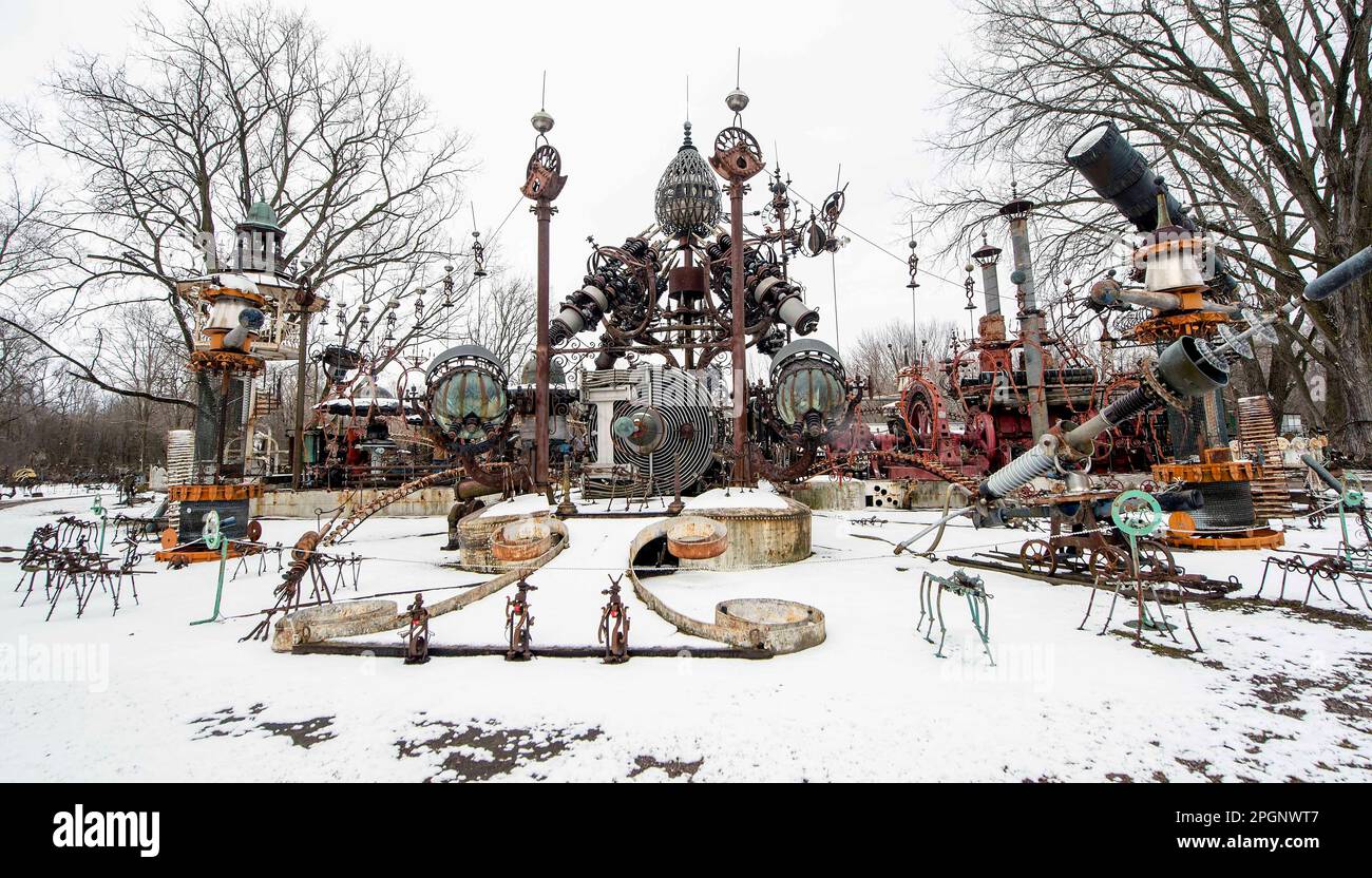 Sumpter, Wisconsin, USA. 23rd Mar, 2023. Constructed in the 1980's by ...