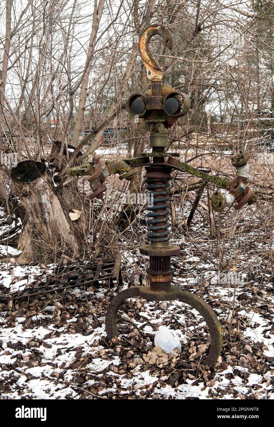 Sumpter, Wisconsin, USA. 23rd Mar, 2023. Constructed in the 1980's by ...