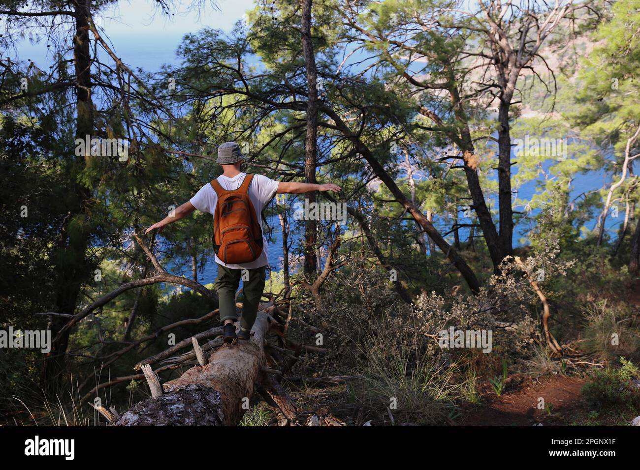 Balancing bucket of hi-res stock photography and images - Alamy