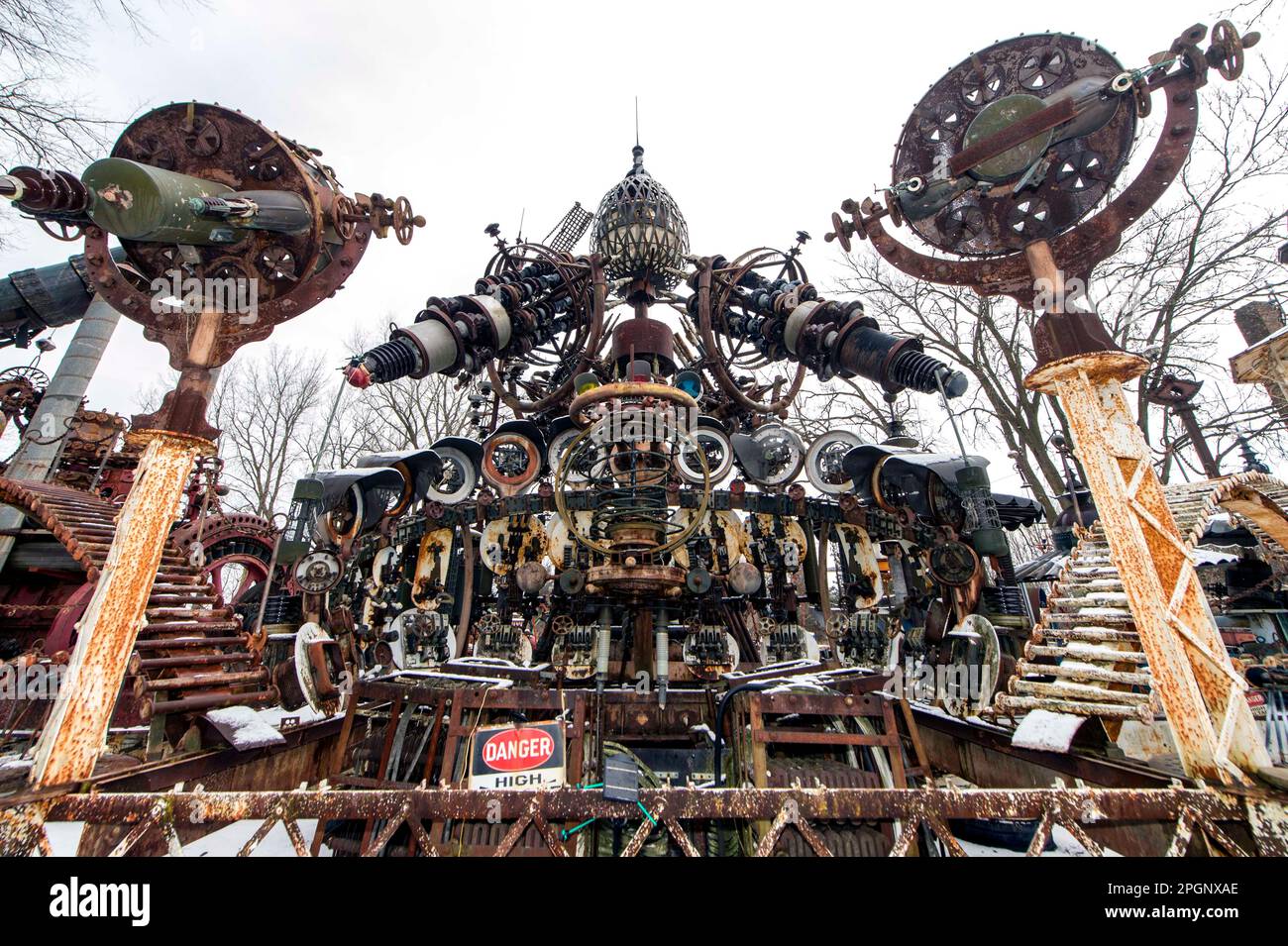 Sumpter, Wisconsin, USA. 23rd Mar, 2023. Constructed in the 1980's by ...