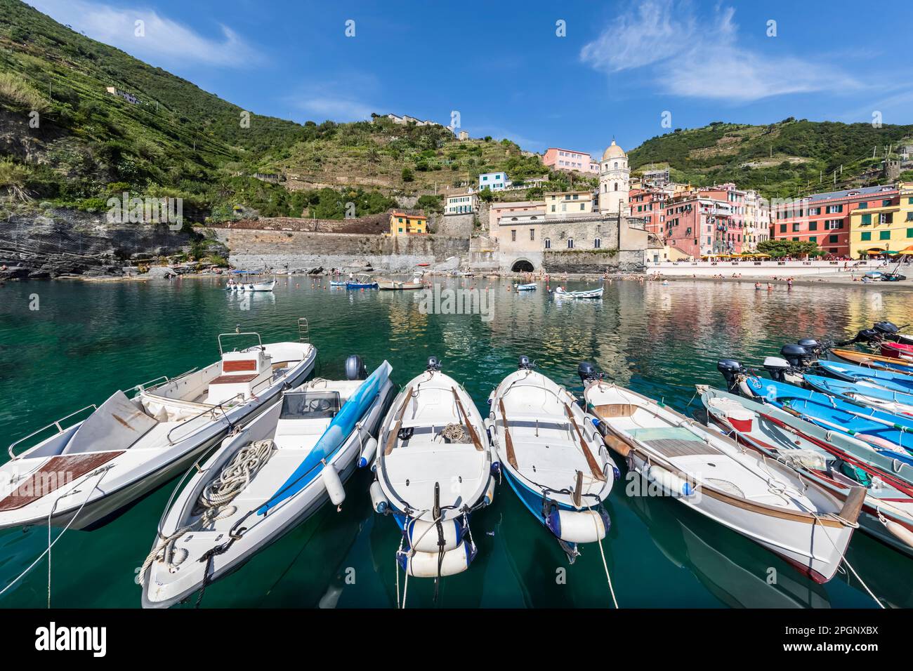 Edge coastal town along cinque terre hi-res stock photography and ...