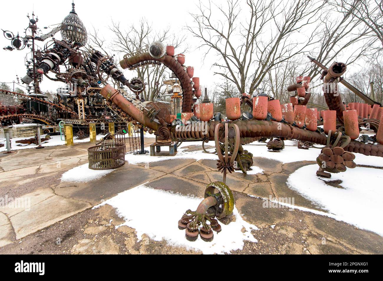 Sumpter, Wisconsin, USA. 23rd Mar, 2023. Constructed in the 1980's by ...