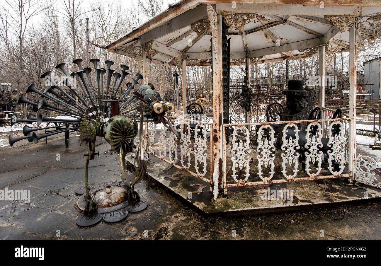 Sumpter, Wisconsin, USA. 23rd Mar, 2023. Constructed in the 1980's by ...