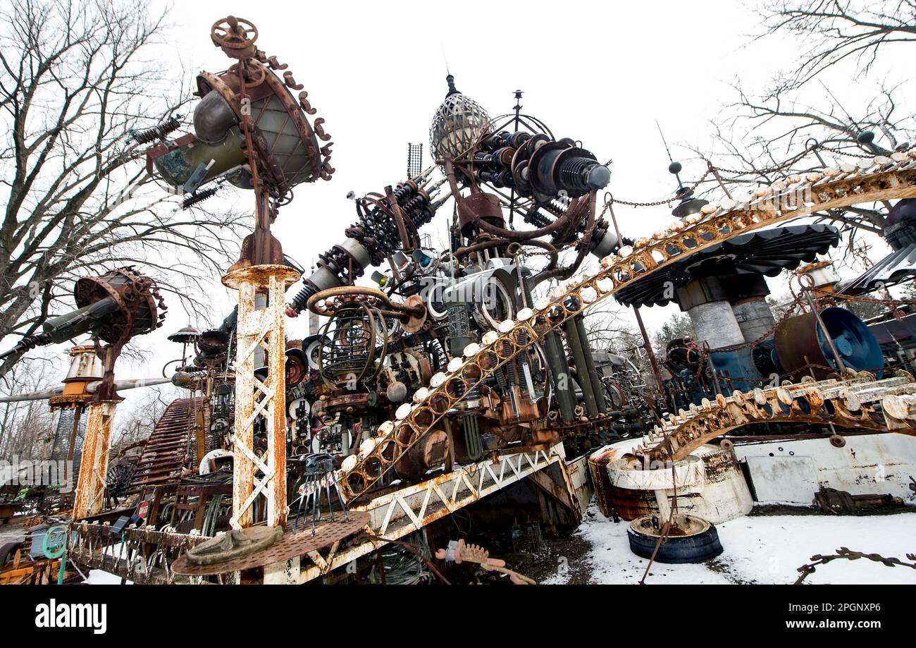 Sumpter, Wisconsin, USA. 23rd Mar, 2023. Constructed in the 1980's by ...