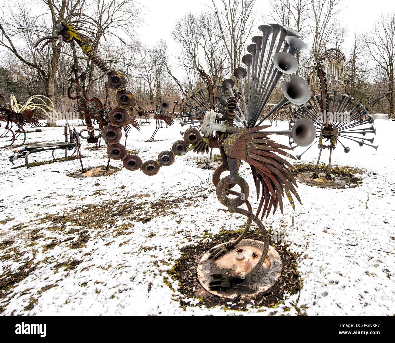 Sumpter, Wisconsin, USA. 23rd Mar, 2023. Constructed in the 1980's by ...