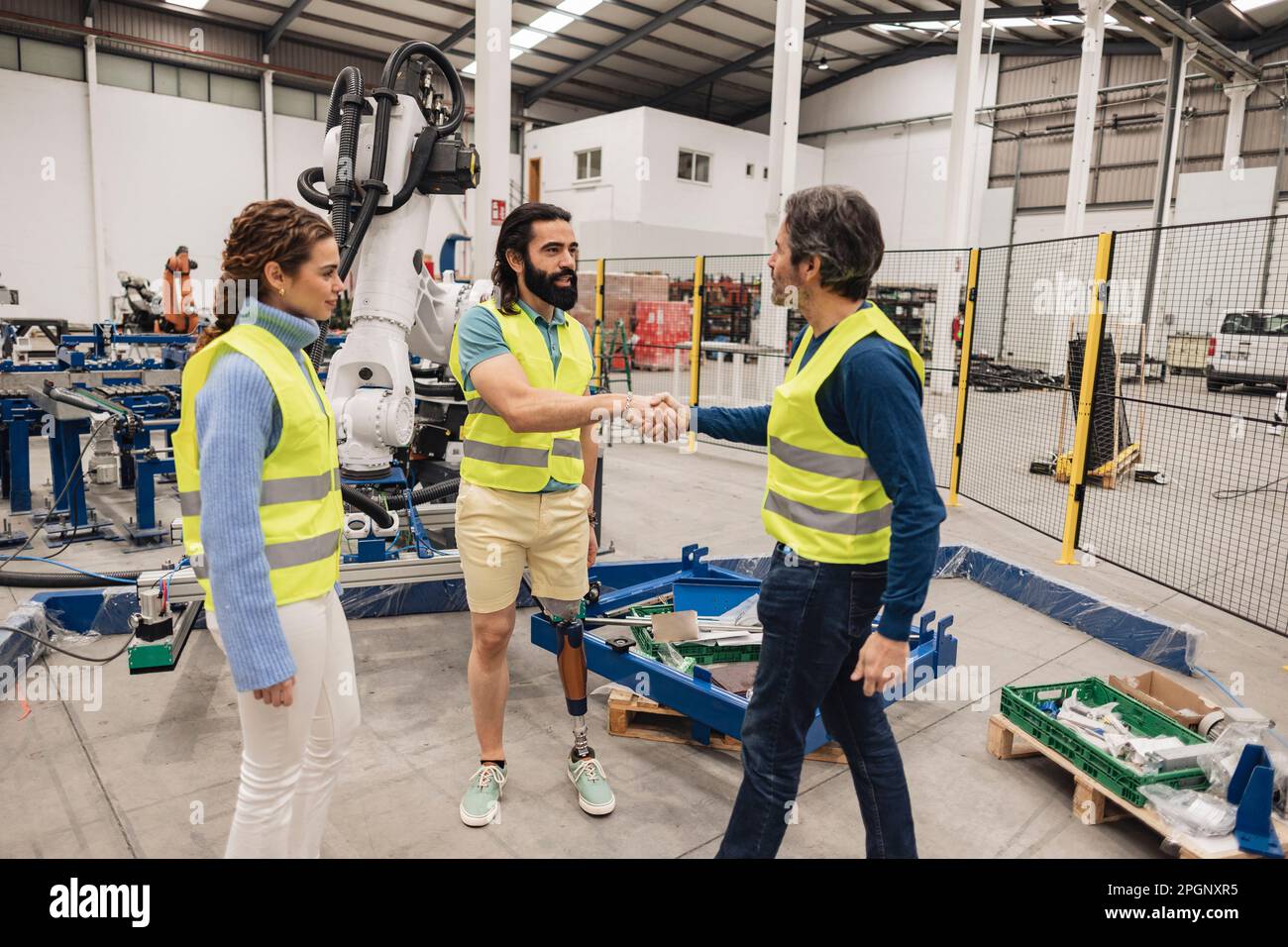 Hand factory hi-res stock photography and images - Alamy