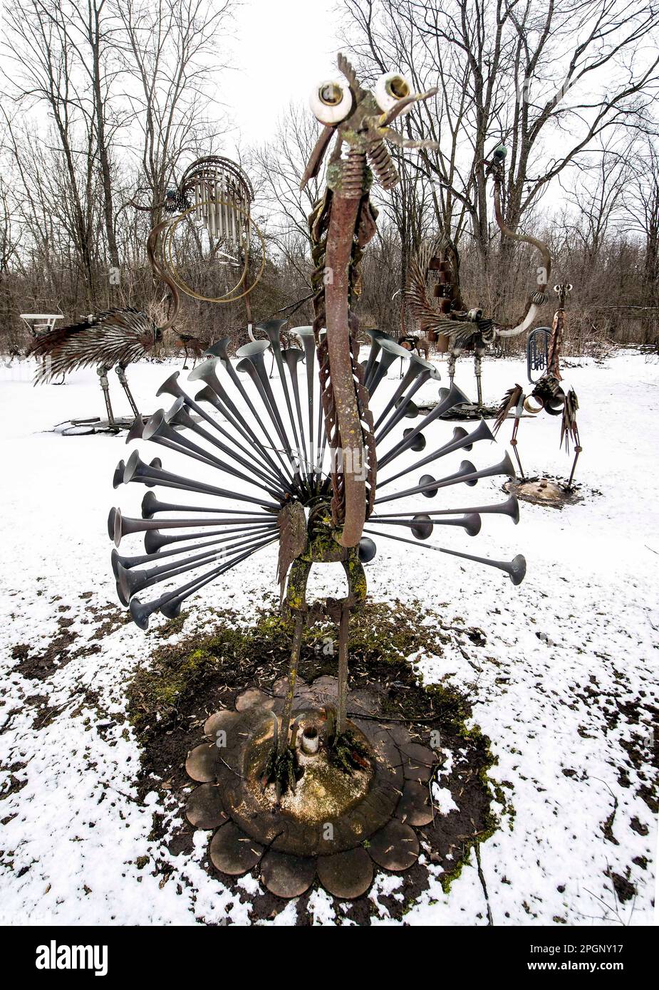 Sumpter, Wisconsin, USA. 23rd Mar, 2023. Constructed in the 1980's by ...