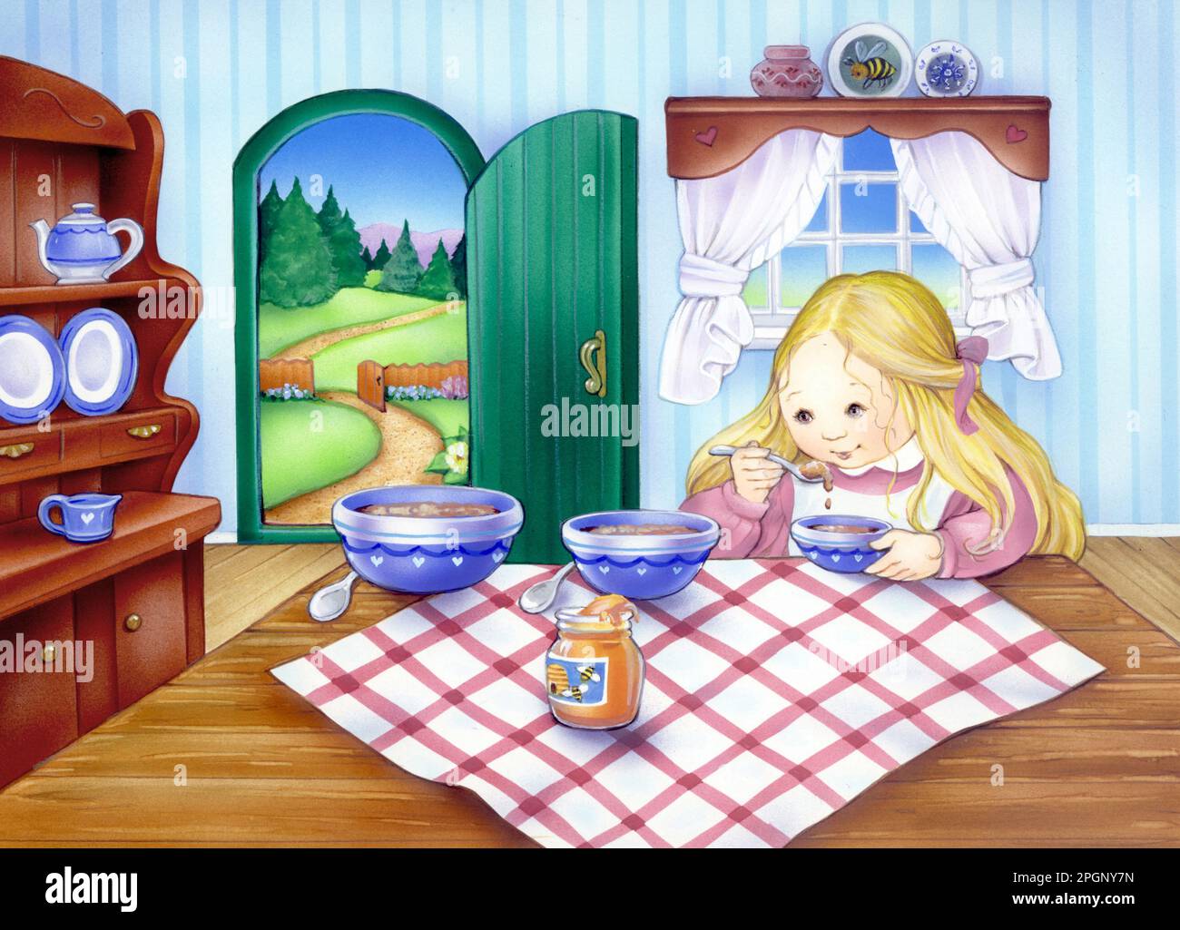 Goldilocks And The Three Bears Porridge