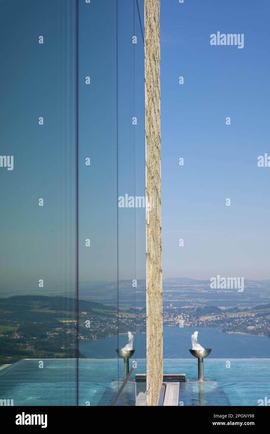 Mirror house swiss alps hi-res stock photography and images - Alamy