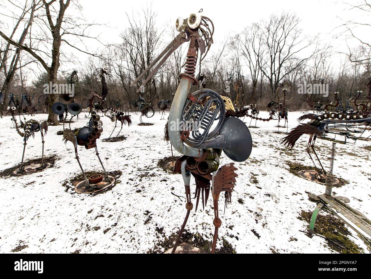 Sumpter, Wisconsin, USA. 23rd Mar, 2023. Constructed in the 1980's by ...