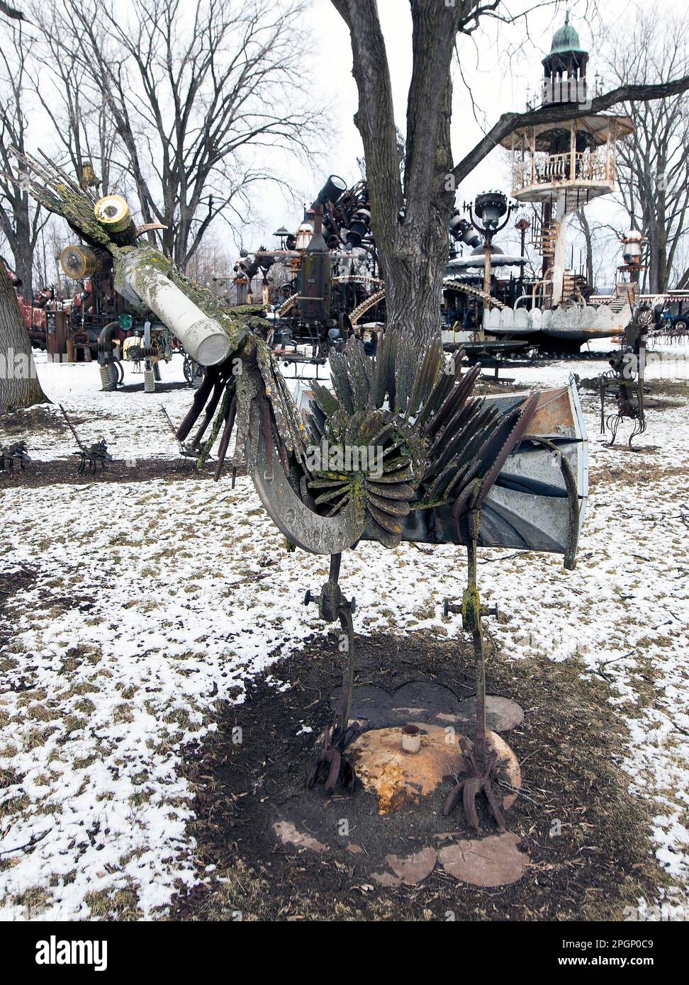 Sumpter, Wisconsin, USA. 23rd Mar, 2023. Constructed in the 1980's by ...