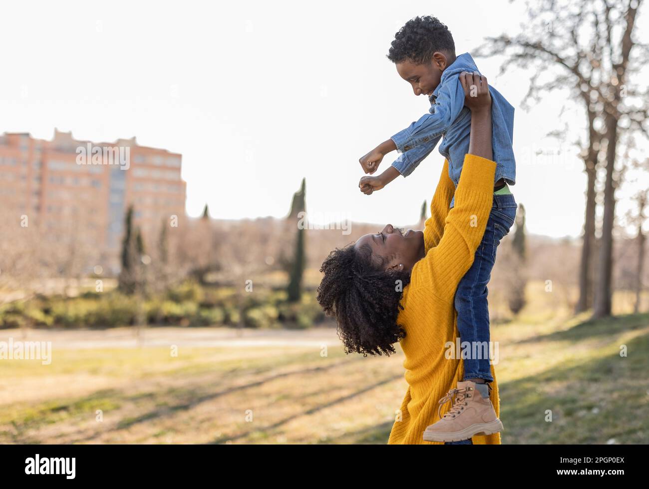 Raised aloft hi-res stock photography and images - Alamy