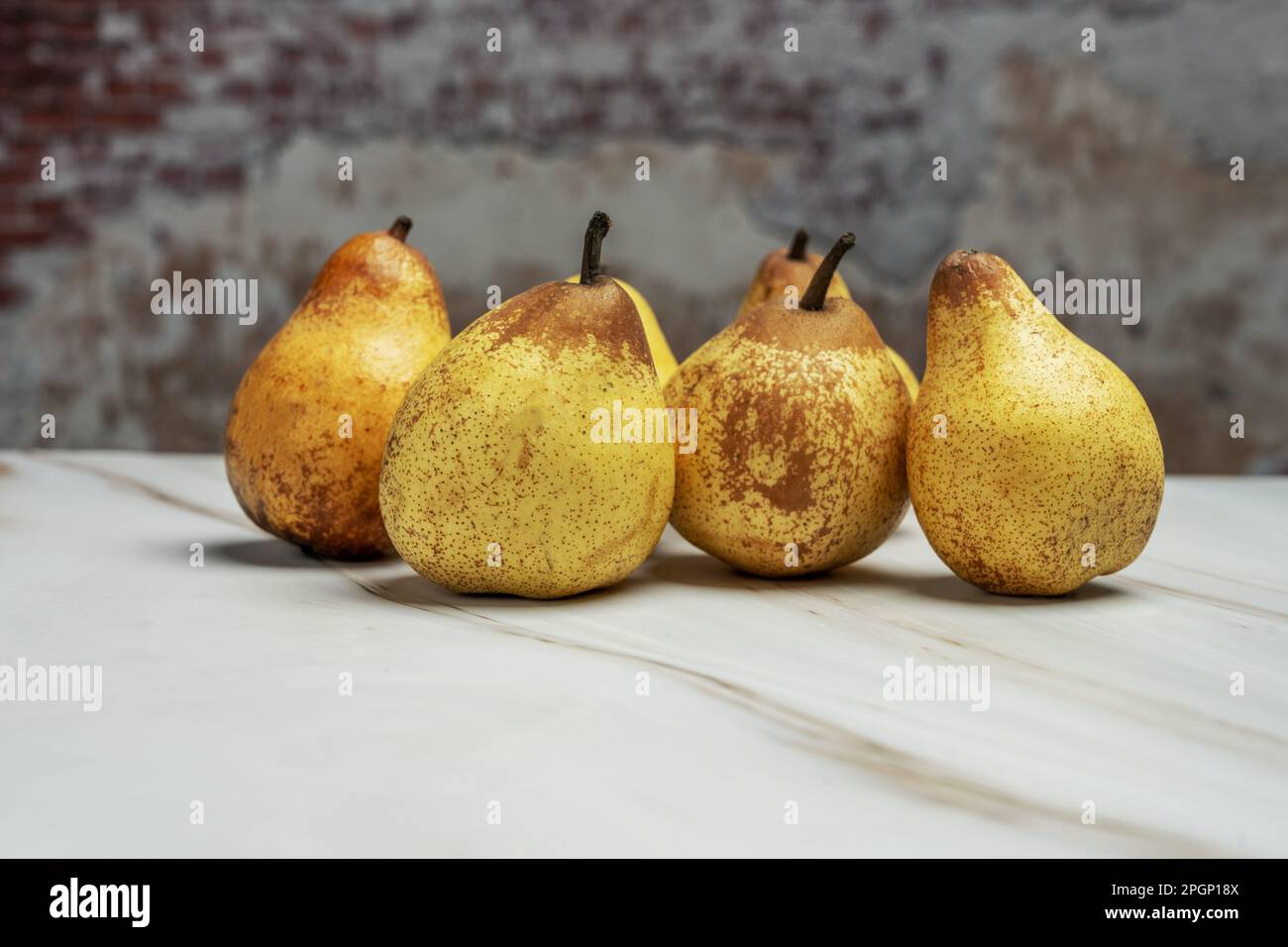 Pear is called the fruit of different species of the genus Pyrus, made ...