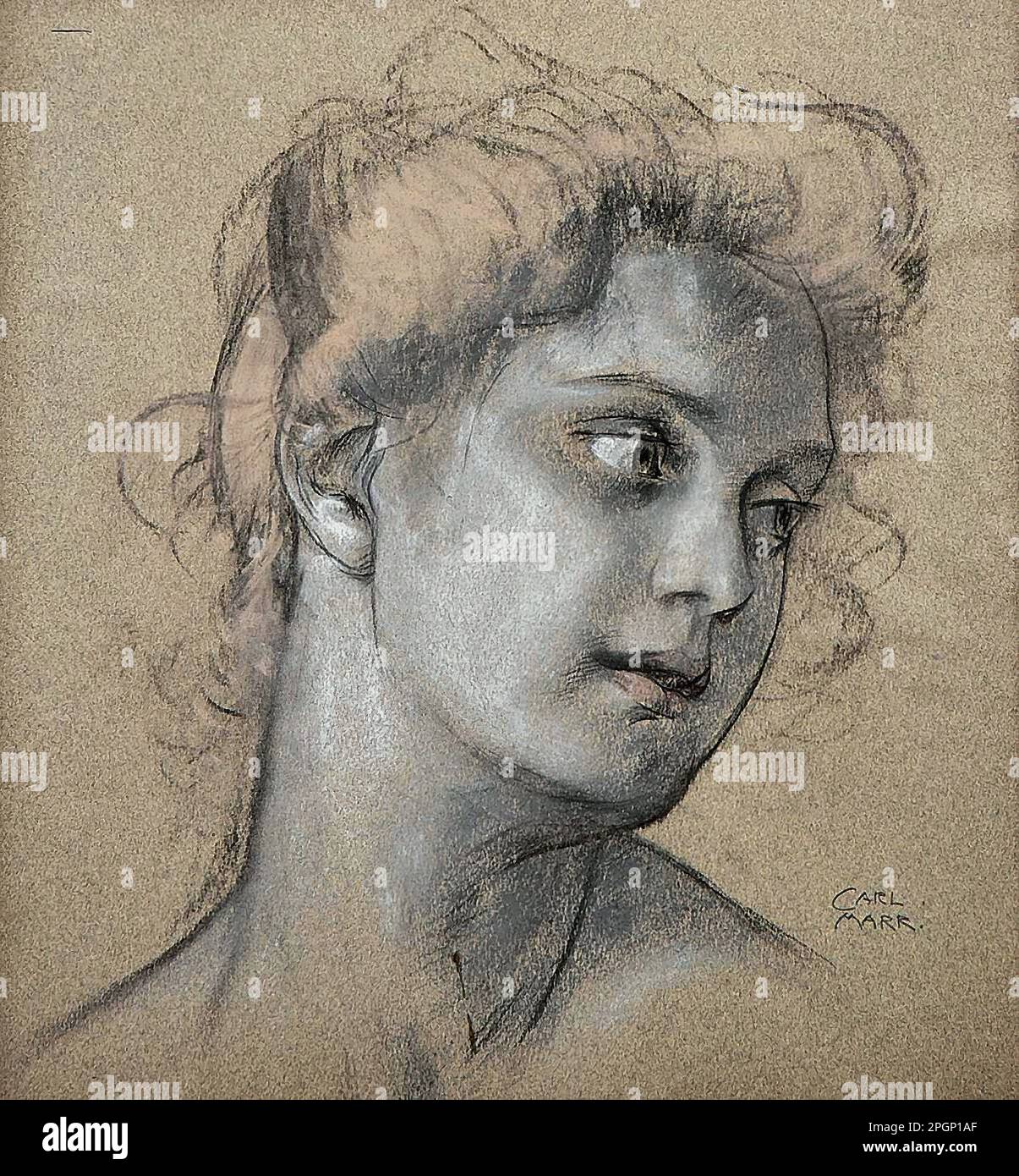 Bildnis einer jungen frau hi-res stock photography and images - Alamy