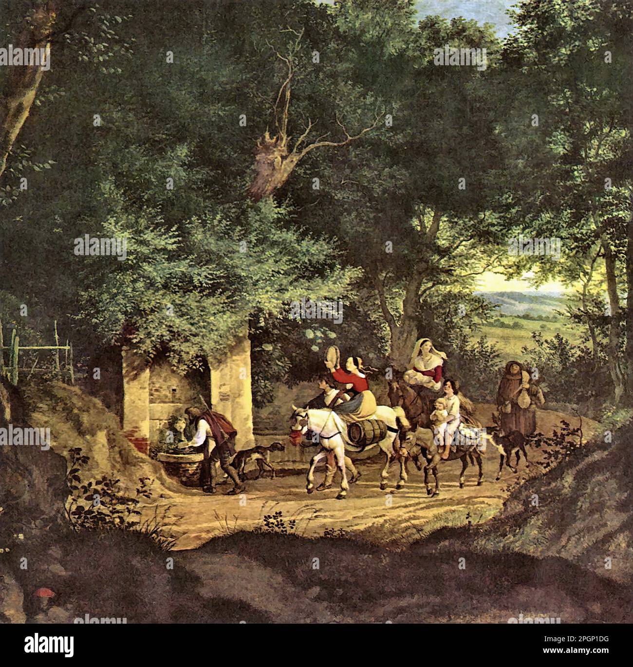 Ludwig richter school hi-res stock photography and images - Alamy