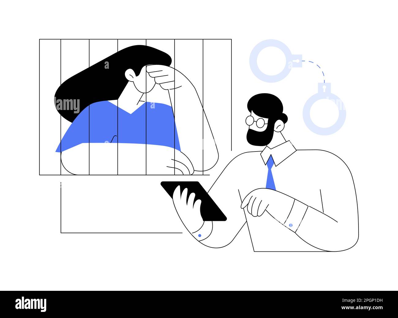 Legal aid abstract concept vector illustration Stock Vector Image & Art ...