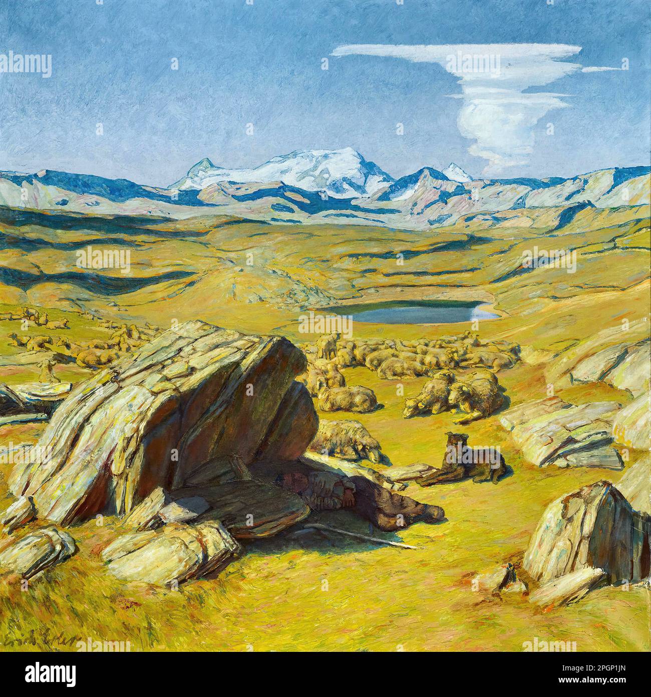 Erler-Samaden Erich - Early Summer on the Greina Plateau - German ...