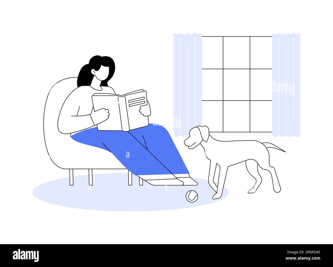 Simple living abstract concept vector illustration Stock Vector Image ...