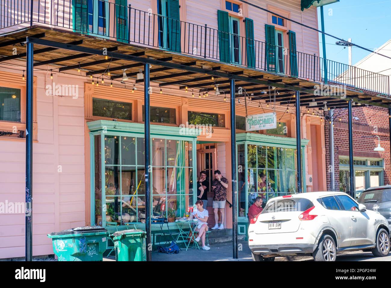 NEW ORLEANS, LA, USA - MARCH 5, 2023: Frenchmen All Day restaurant on ...