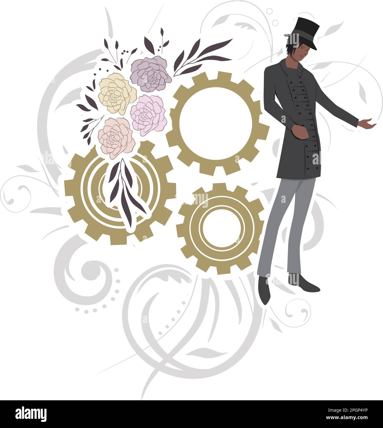 Victorian industry steam Cut Out Stock Images & Pictures - Alamy