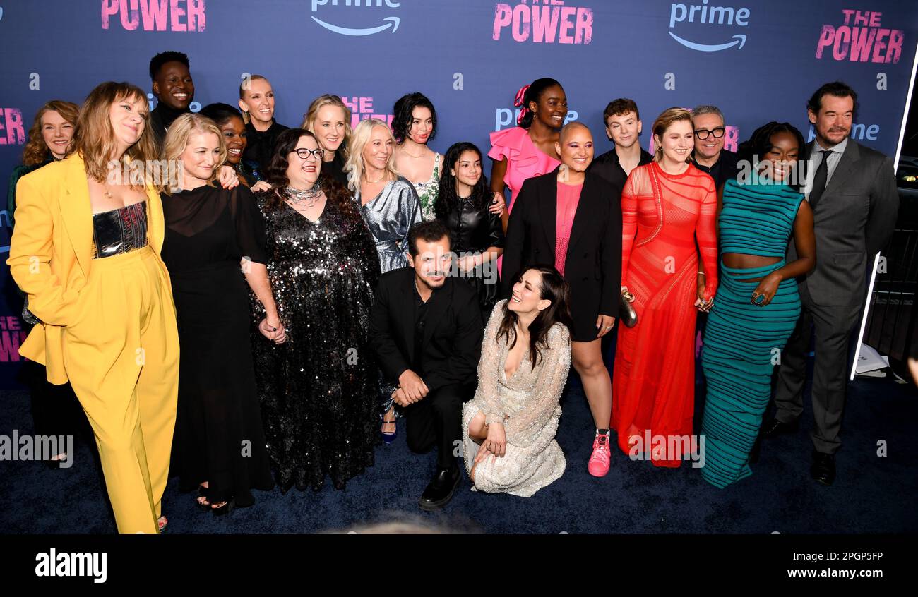 New York, USA. 23rd Mar, 2023. The cast and creative crew including, John Leguizamo, Zrinka ...