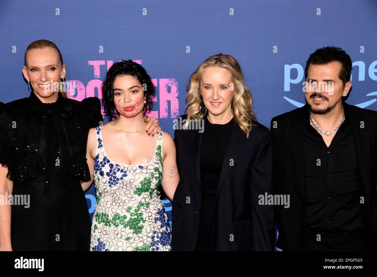 New York, USA. 23rd Mar, 2023. Toni Collette, Auli'i Cravalho, Jen Salke and John Leguizamo ...