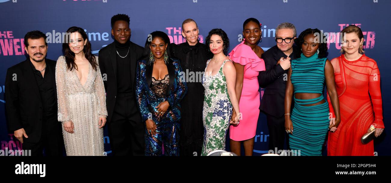 New York, USA. 23rd Mar, 2023. John Leguizamo, Zrinka Cvitesic, Toheeb ...