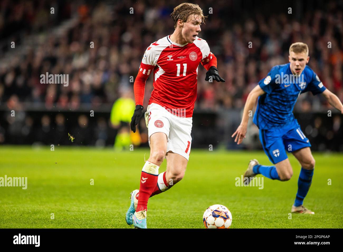 Rasmus hojlund denmark 2023 hi-res stock photography and images - Alamy